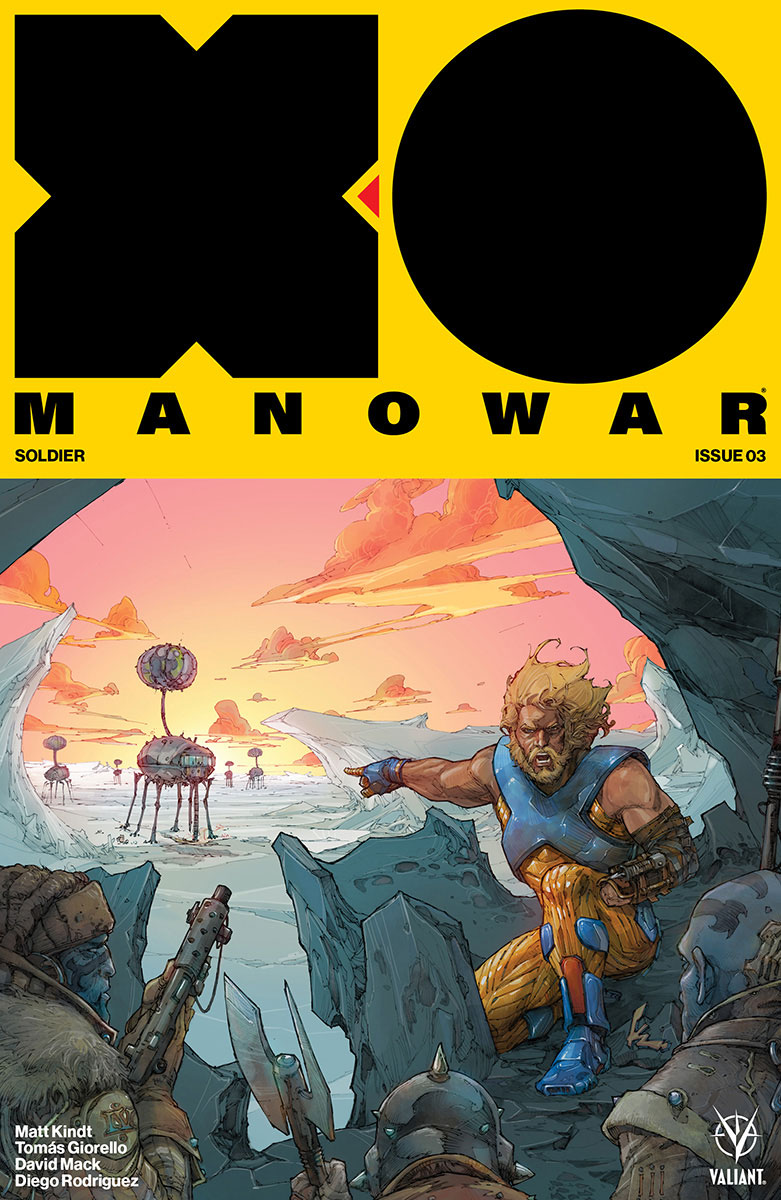 Pullbox Reviews: X-O Manowar #3 - Let slip the Dog (Aric) of War! - The ...