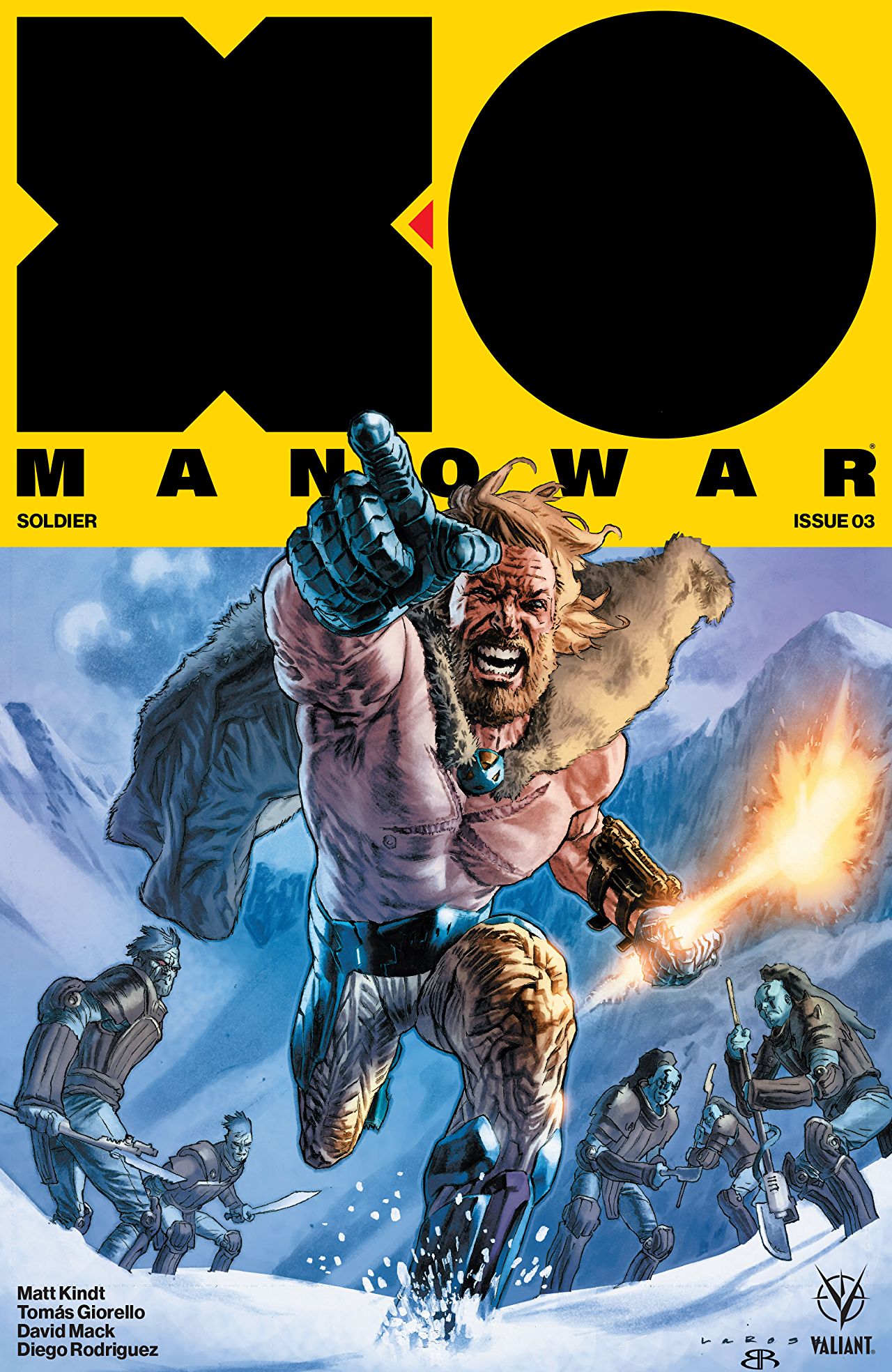 Pullbox Reviews: X-O Manowar #3 - Let slip the Dog (Aric) of War! - The ...