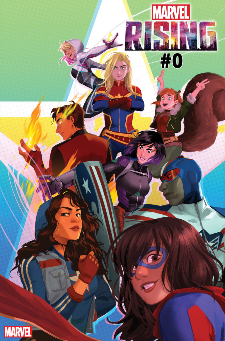 Ms. Marvel and Squirrel Girl Team Up with America, Inferno and Patriot ...